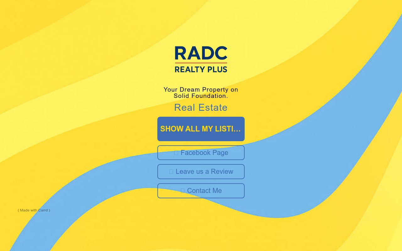 RADC Contact Page